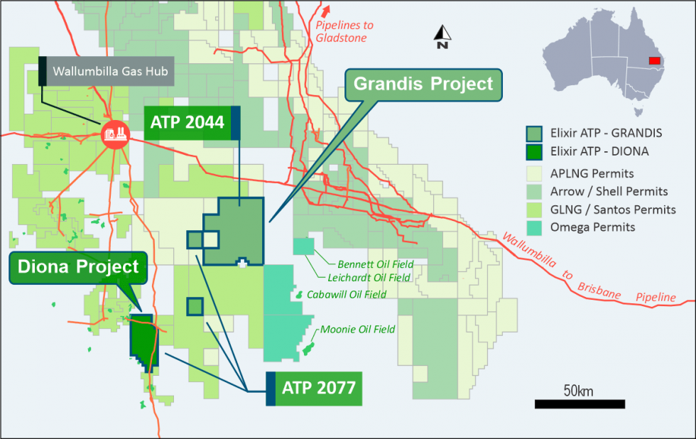 Elixir Energy | Qld Grandis project